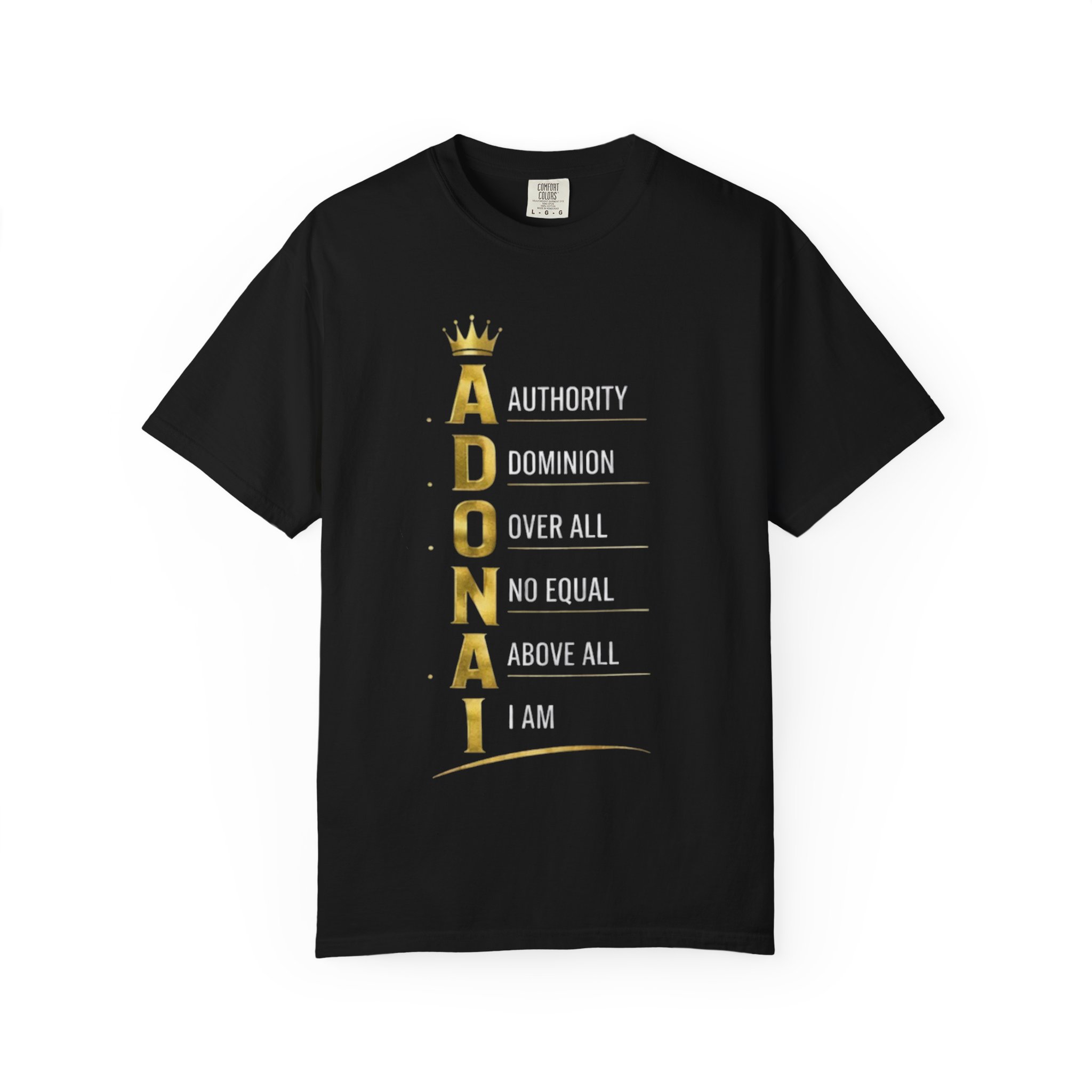 Adonai Acrostic T-Shirt — Faith-Based Christian Tee with ‘ADONAI ...